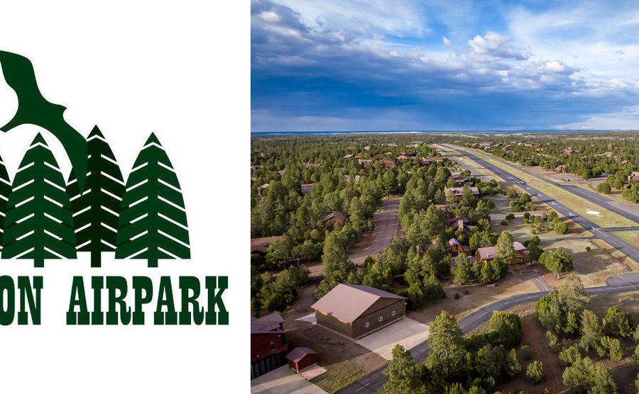 RARE TAXIWAY LOT IN THE COVETED MOGOLLAN AIRPARK, OVERGAARD ARIZONA ...