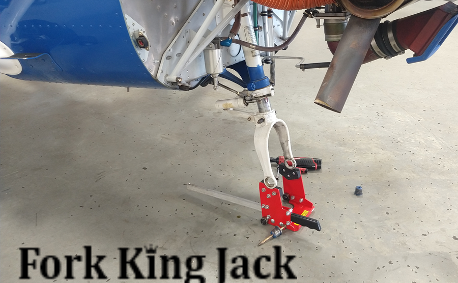 FORK KING AIRCRAFT NOSE WHEEL JACK - 7015 | Aviators Market