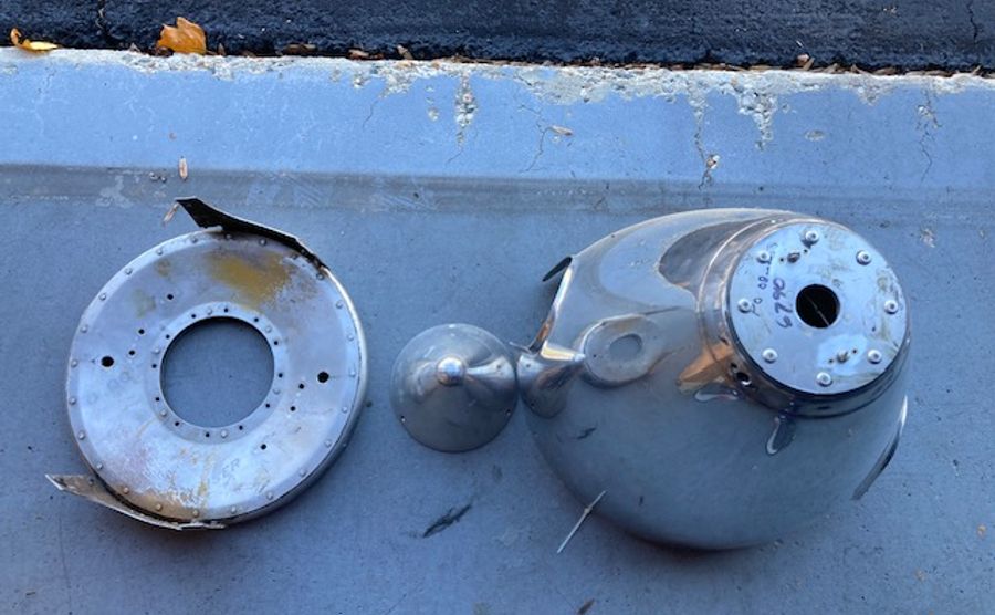 TWIN CESSNA SPINNER, CONE, BACKING PLATE 2 BLADE - 7638 | Aviators Market